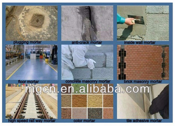 Intelligent Tile Adhesive Making Machine Large Scale 220V - 440V Voltage