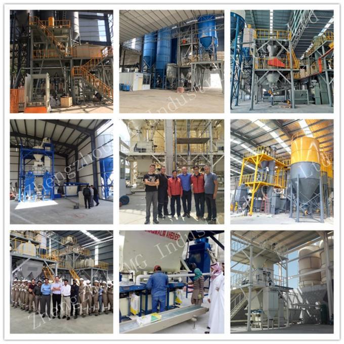 Automatic Control Tile Adhesive Manufacturing Plant Dry Mortar Mixing Plant