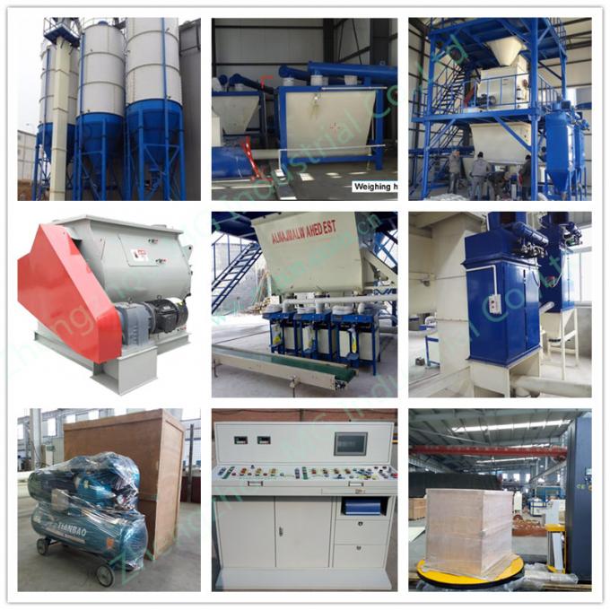 Automatic PLC Tile Adhesive Making Machine Weighing Packing