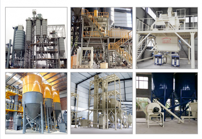 6-8T/H Fast Dry Mortar Mixer Machine Ceramic Tile Adhesive Making Machine