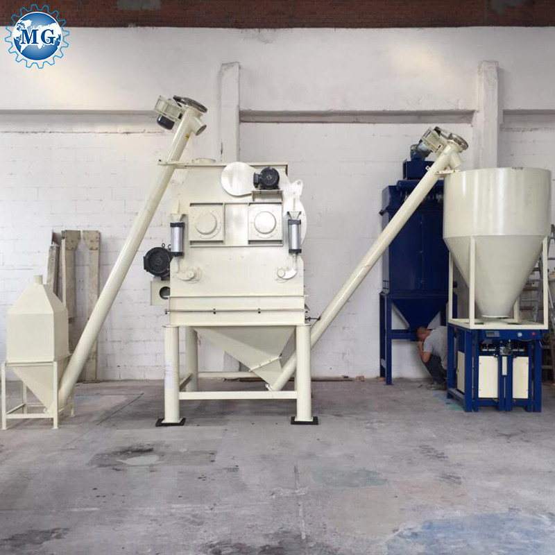 4 - 5T/H Semi Automatic Dry Mortar Production Line Tile Adhesive Making ...