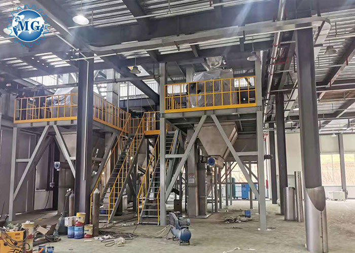 Wall Putty Making 10-30 T/H Dry Mix Mortar Manufacturing Plant