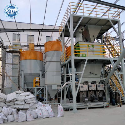 10T / H Dry Mortar Plant Wall Putty Ceramic Tile Adhesive Mixing Machine